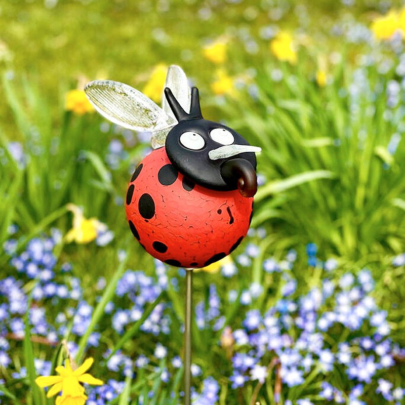 德國博羅夫斯基藝術水晶玻璃: 鬍子瓢蟲棒－花園裡的一抹紅 – Borowski 台灣 | Taiwan